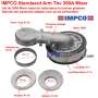 IMPCO Adapter A1-63 Unidapt: End Piece Extension Arm for Mixer 300A