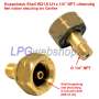 Coupling SHELL G.5 Kombi-Soft (G.2 / G.4 / G.8)W21.8 LH x 1/4” NPT ...