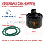 Líquido de gás úmido do filtro de GLP - novo tipo do evaporador Landi Renzo Li10